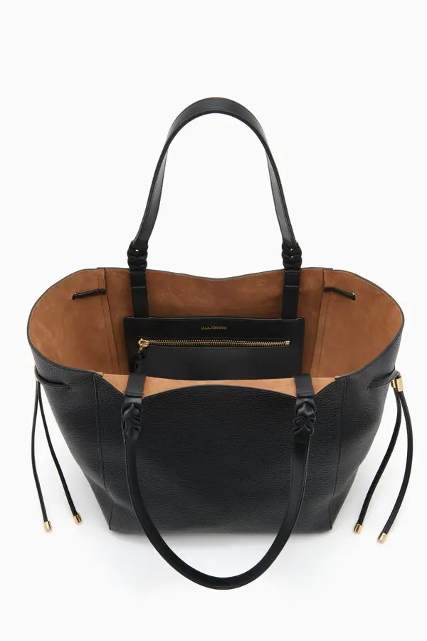 Ulla Johnson Alma Everyday Tote Handbag - Noir