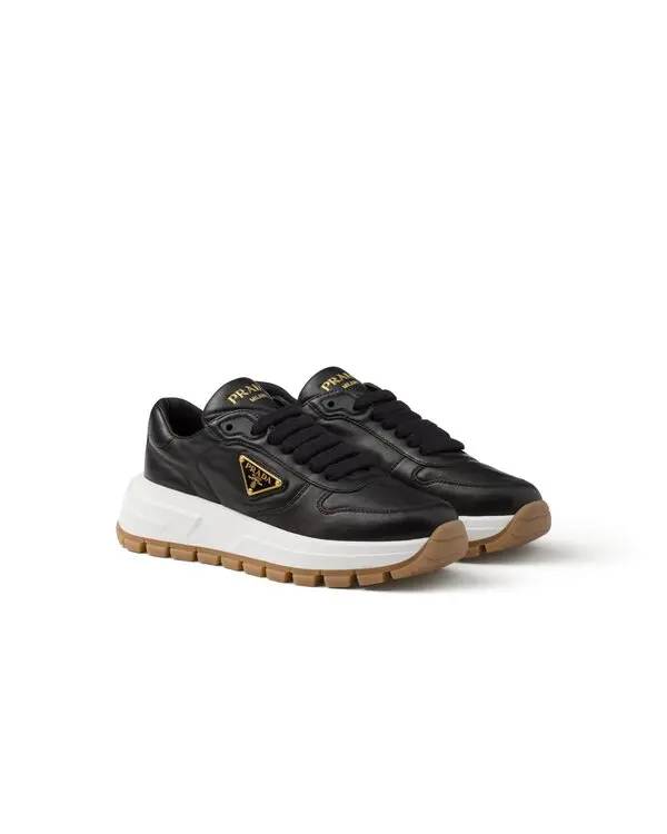 Prada Prax 01 Leather Sneakers