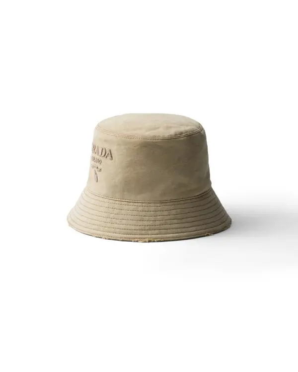 Prada Canvas Bucket Hat