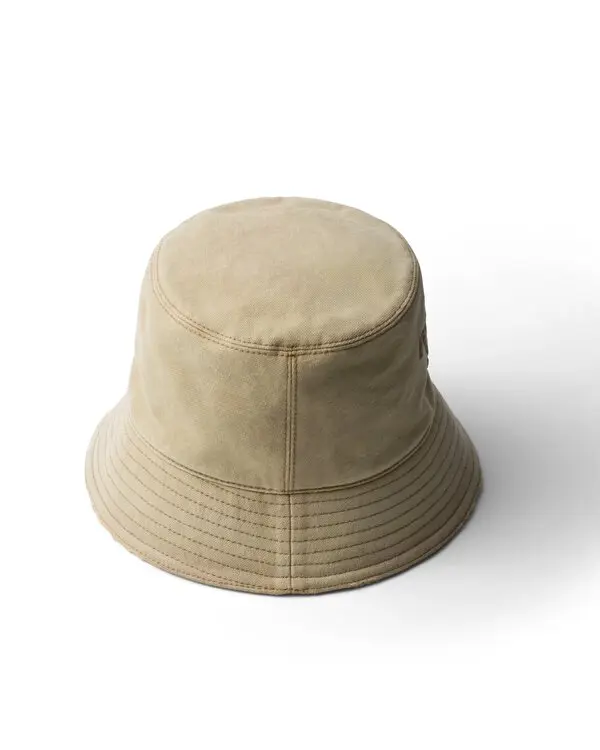 Prada Canvas Bucket Hat