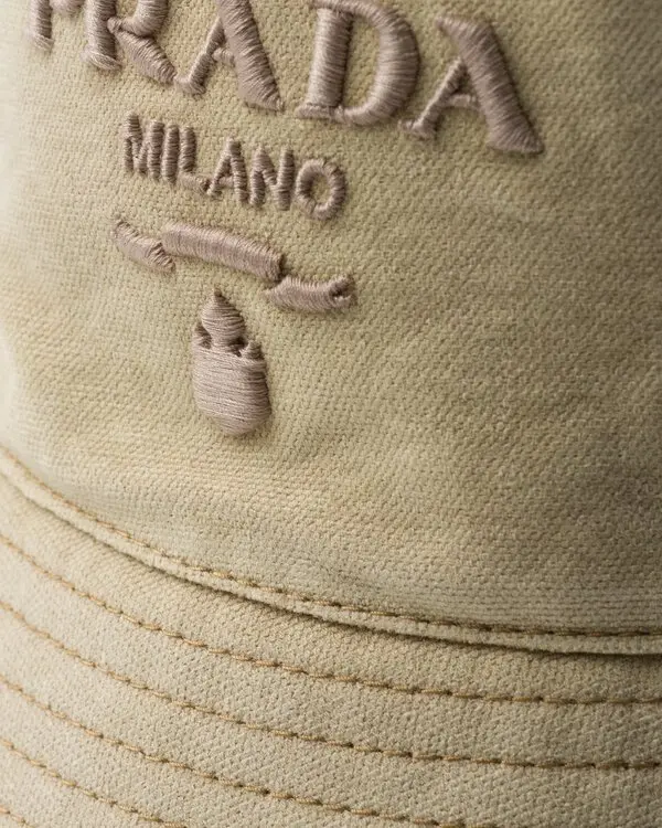 Prada Canvas Bucket Hat