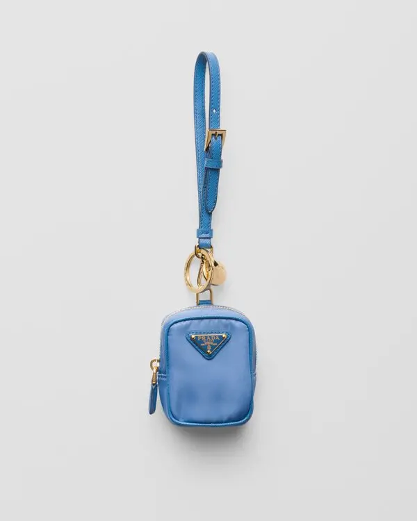Prada Re-Edition 1978 Re-Nylon Mini-Pouch With Keychain