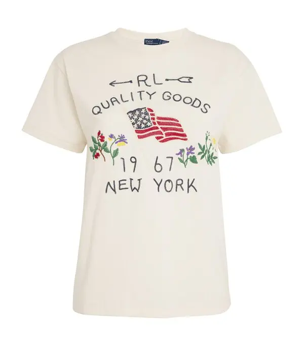 Ralph Lauren Embroidered 1967 T-shirt