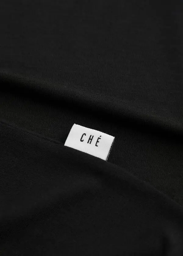 CHE Body Stretch-jersey T-shirt - Black