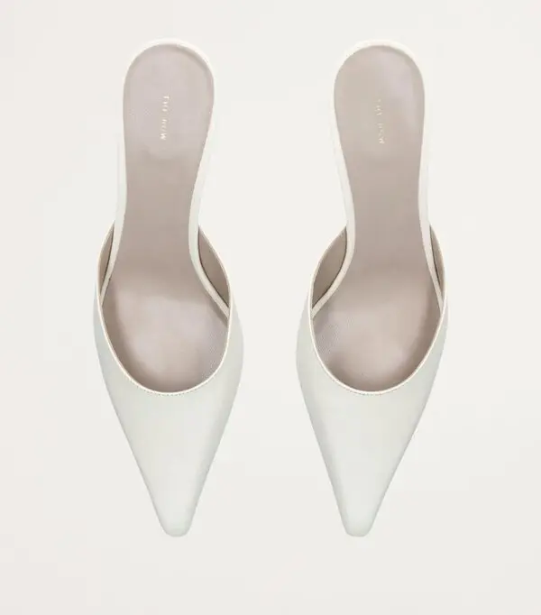 THE ROW Cybil Heeled Mules 55
