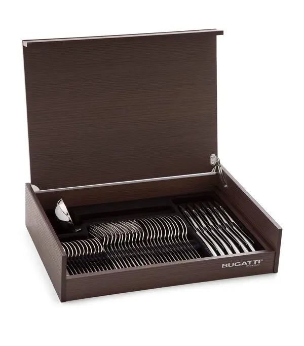 BUGATTI Riviera Stainless Steel 49-piece Cutlery Set - Metallic