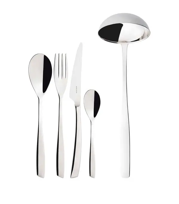 BUGATTI Riviera Stainless Steel 49-piece Cutlery Set
