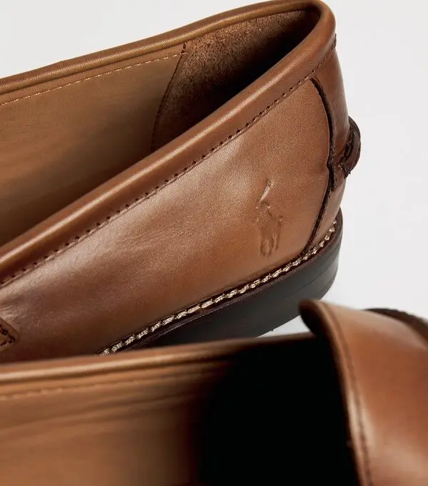 Polo Ralph Lauren Leather Penny Loafers - Brown