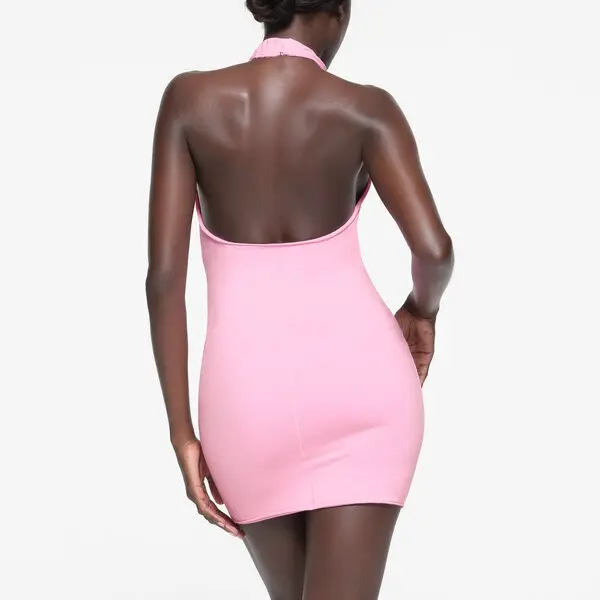 norma kamali halter draped cowl-neck fishtail maxi dress HALTER TURTLE FISHTAIL GOWN – Chocolate – Norma Kamali