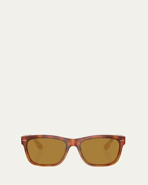 Brunello Cucinelli Two-tone Square Sunglasses - Havana