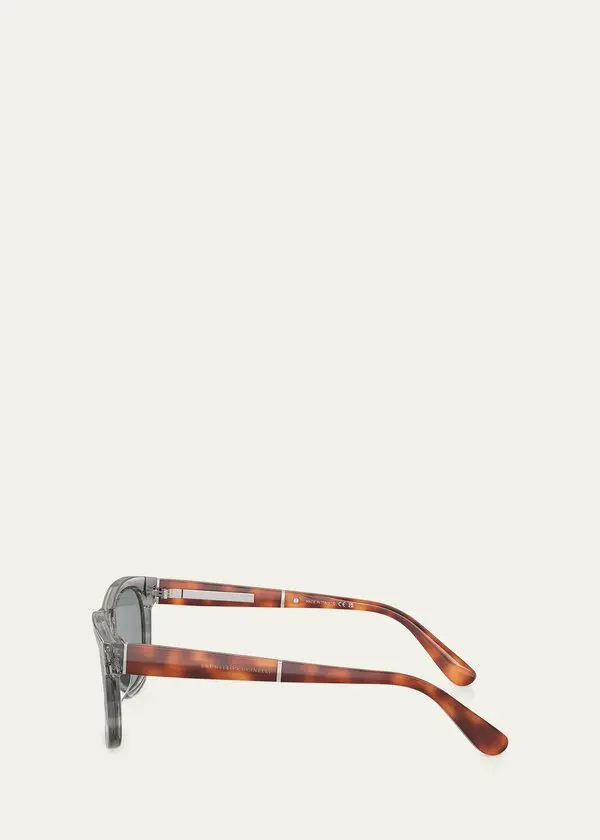 Brunello Cucinelli Two-tone Square Sunglasses