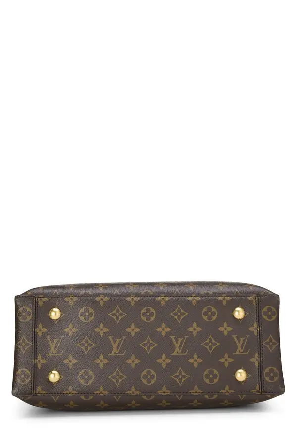 LOUIS VUITTON Monogram Canvas Flower Tote - Red