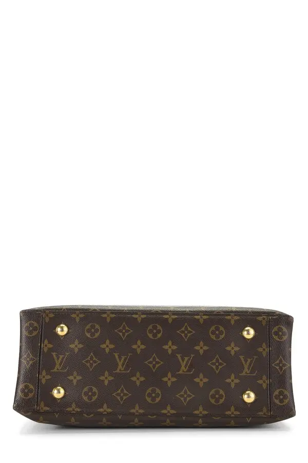 LOUIS VUITTON Monogram Canvas Flower Tote - Red