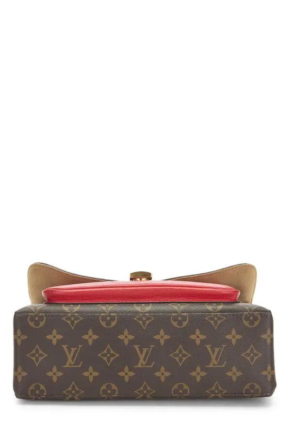LOUIS VUITTON Monogram Marignan Satchel With Gold-tone Hardware - Brown