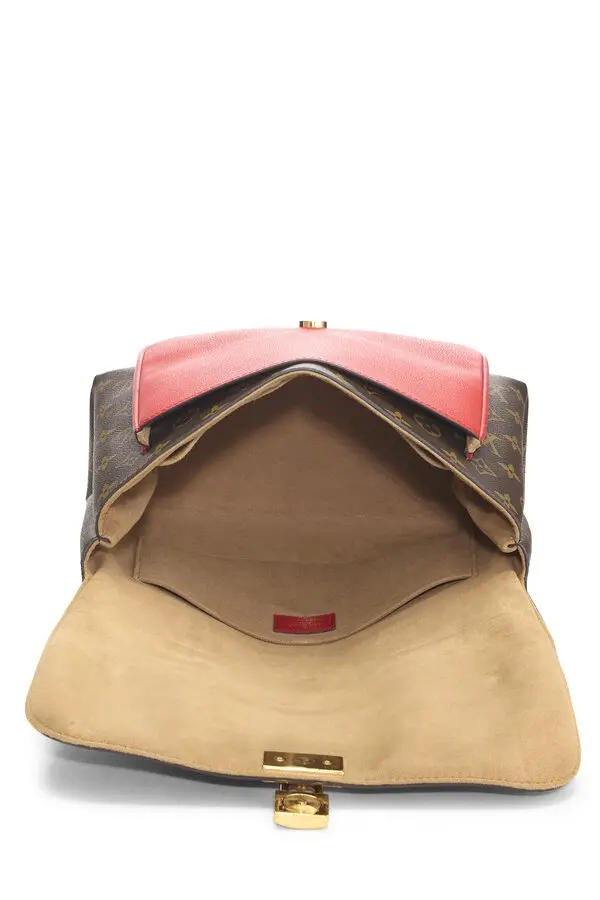 LOUIS VUITTON Monogram Marignan Satchel With Gold-tone Hardware - Brown