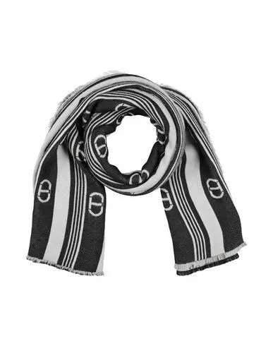 TWINSET Scarf Acrylic, Viscose, Polyester - Black