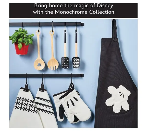 Disney Home Monochrome Spatula & Spoonula 2 Pie Ce Set