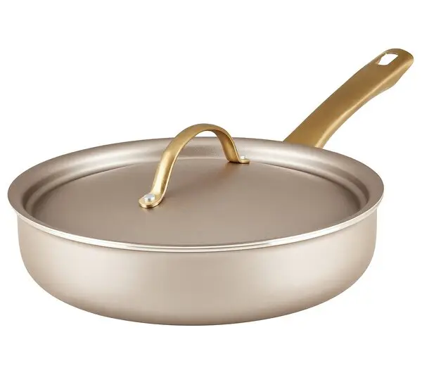 FARBERWARE Radiant Nonstick Saute Pan With Lid, 2.75 Quart - One-color