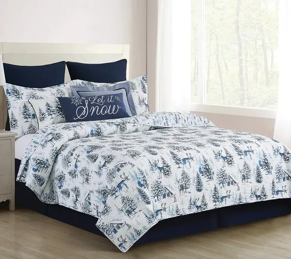 VALERIE PARR HILL Frasier King Quilt Set Valerie - One-color