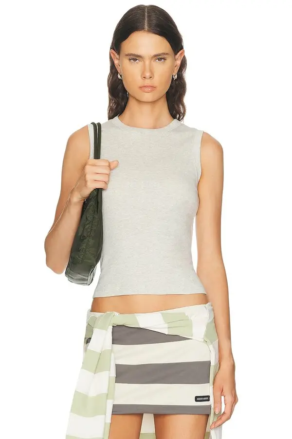 FLORE FLORE Esme Tank Top - Heather Grey