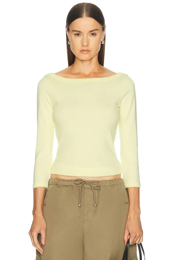 FLORE FLORE Steffi Tee - Camomile