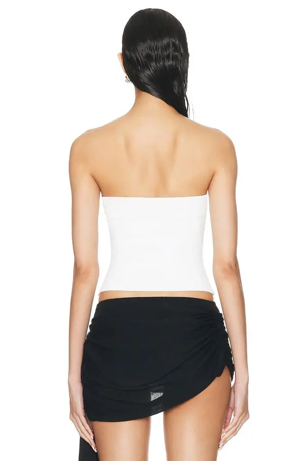 Christopher Esber Ore Ridge Knit Bustier