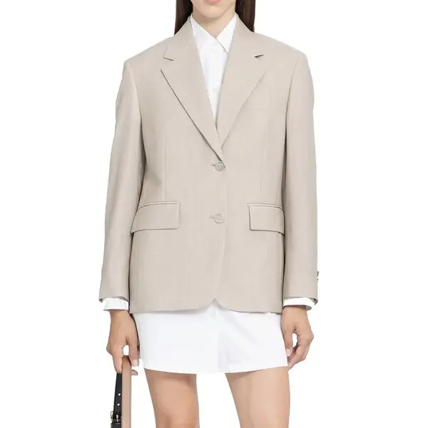 Prada Wool Blazer - Beige