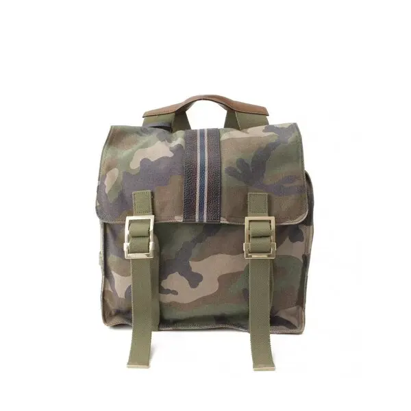 Valentino Garavani Military Canvas Backpack - Green