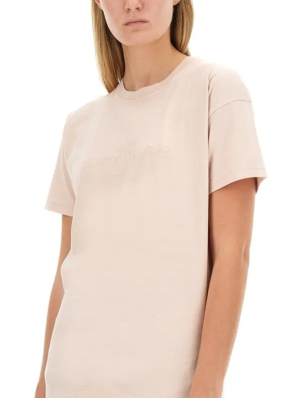 MAISON MARGIELA Logo T-shirt - Beige