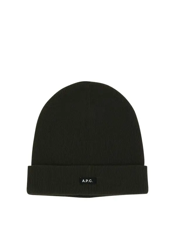 A.p.c. Autumn Beanie - Green