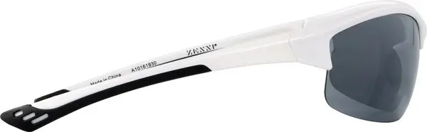 Zenni Sunglasses With Half-rim Frame - White