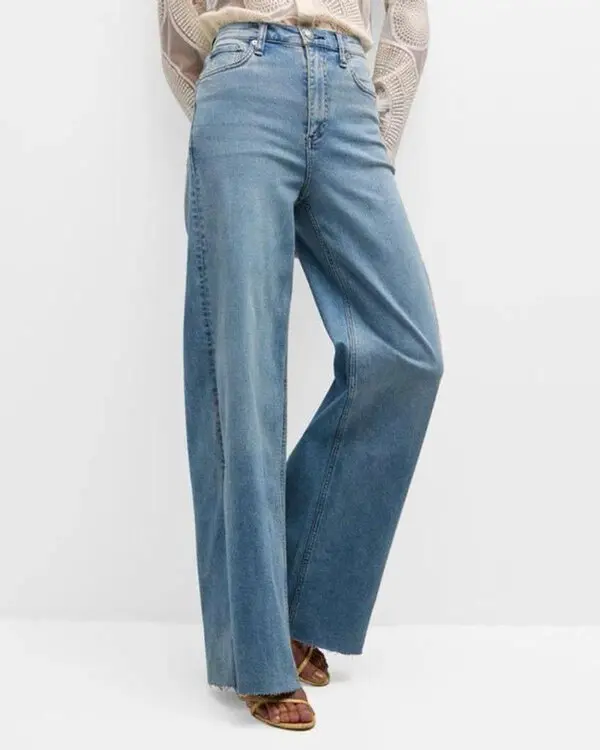Rag & Bone Flexi Sofie High-rise Wide-leg Jeans - Whitney