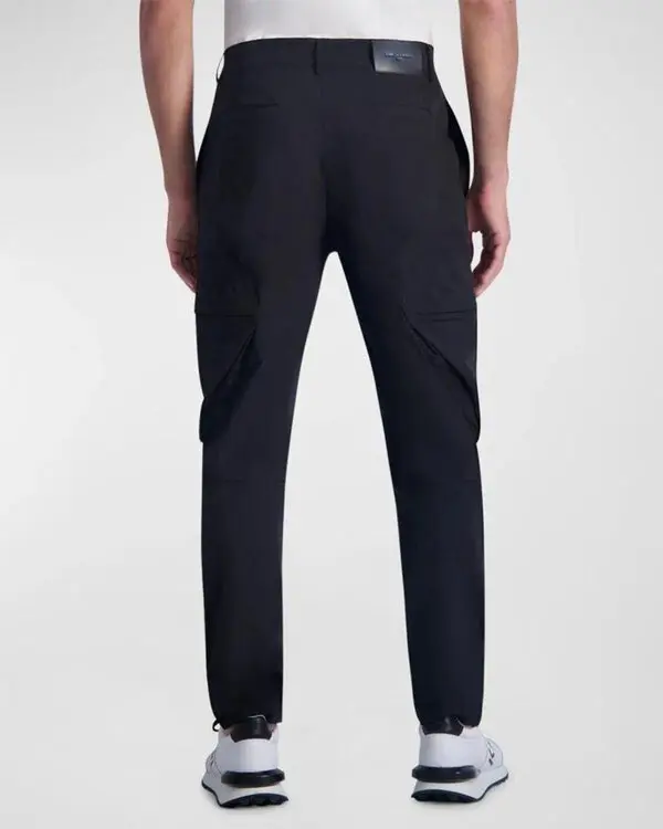 Karl Lagerfeld Paris Stretch Nylon Cargo Trousers