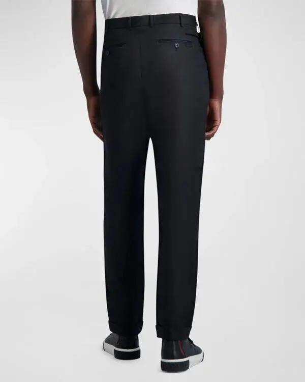 Karl Lagerfeld Paris Linen-blend Trousers
