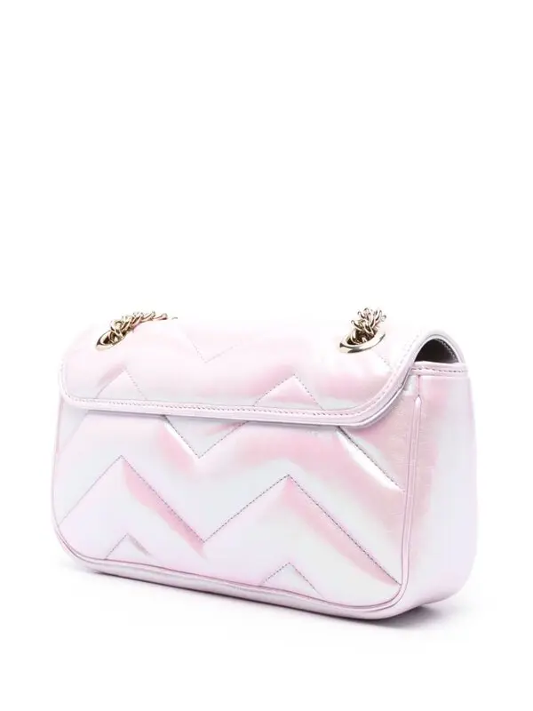 Gucci Small Gg Marmont Shoulder Bag - Pink
