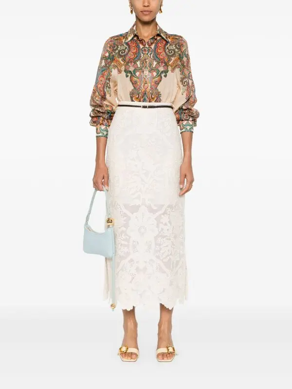 Zimmermann Ottie Paisley-print Shirt