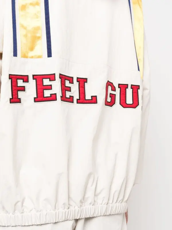 Gucci Logo-embroidered Hooded Jacket