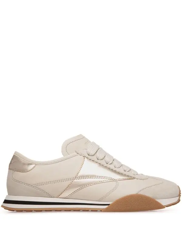 Bally Sussex Leather Sneakers - Neutrals