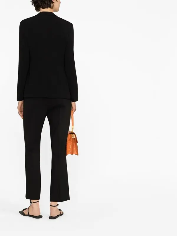 Max Mara Cropped Trousers - Black