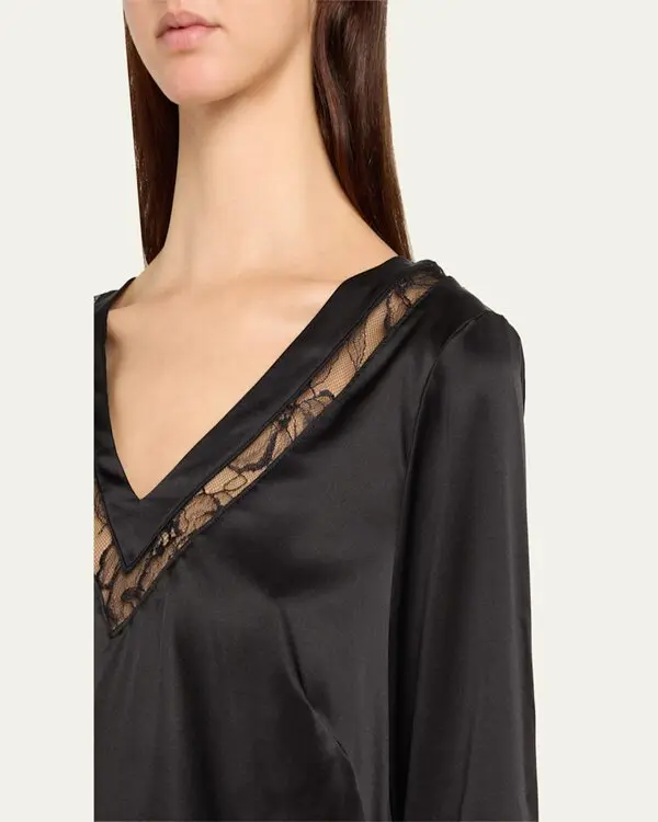 Lise Charmel Adorable En Sexy Lace-inset Pajama Top