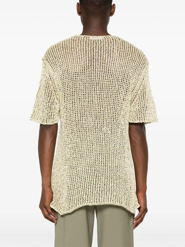 JIL SANDER Open-knit T-shirt
