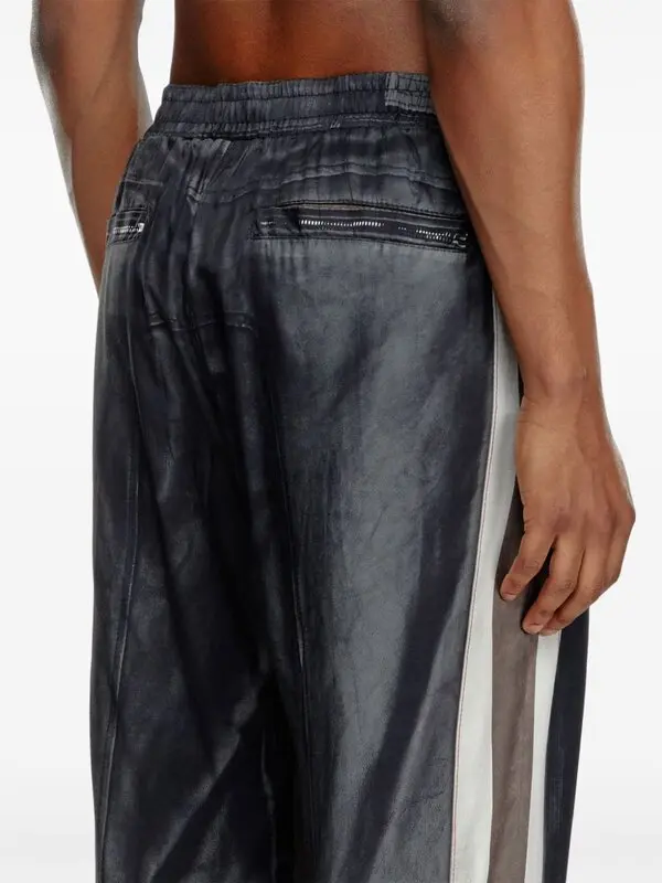 DIESEL® Side-stripe Straight-leg Trousers
