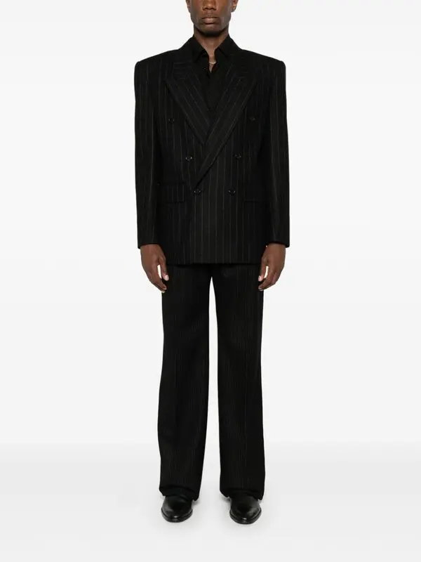 Saint Laurent Double-breasted Wool Blazer