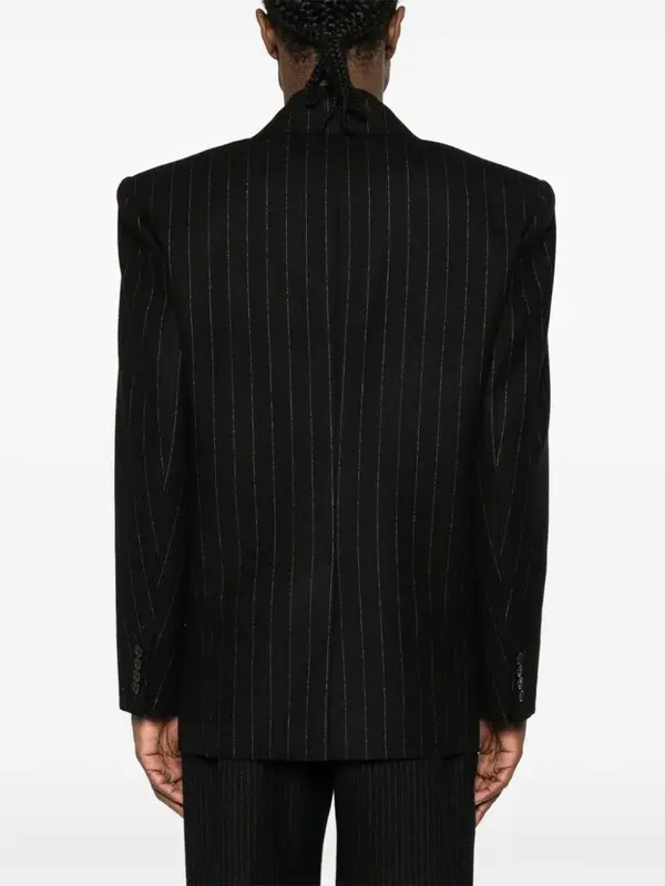 Saint Laurent Double-breasted Wool Blazer