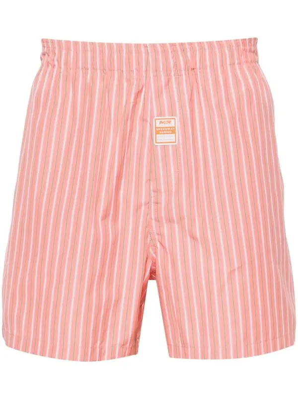 Martine Rose Striped Deck Shorts