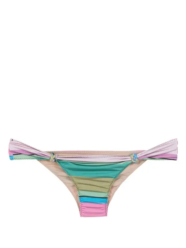 CLUBE BOSSA Striped Bikini Bottom - Multicolour