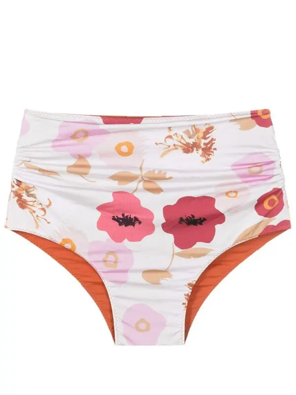 CLUBE BOSSA Ravenel Floral-print Bikini Bottom - Multicolour