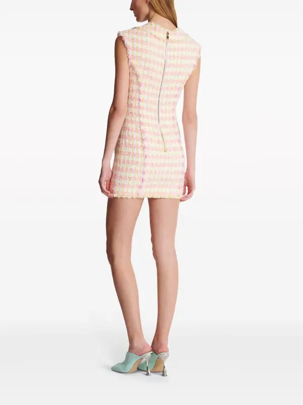 Balmain Miami Tweed Mini Dress