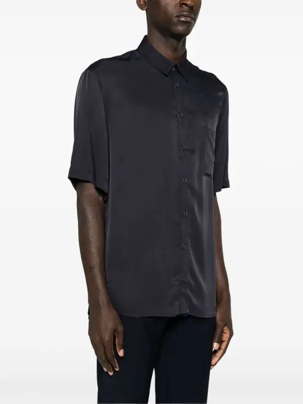 Patrizia Pepe Short-sleeve Textured Shirt