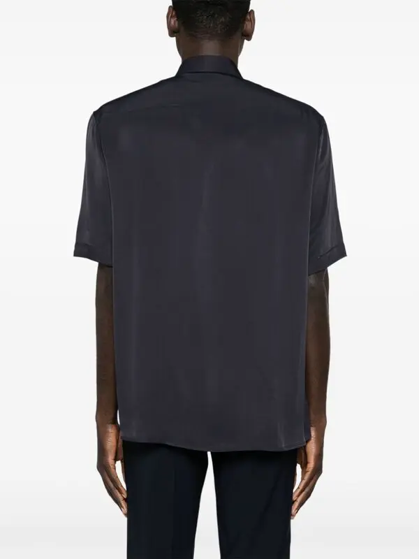 Patrizia Pepe Short-sleeve Textured Shirt